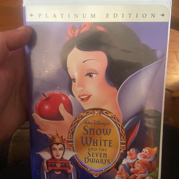 Disney | Other | Disney Snow White Dvd With Purple And Gold Cover ...